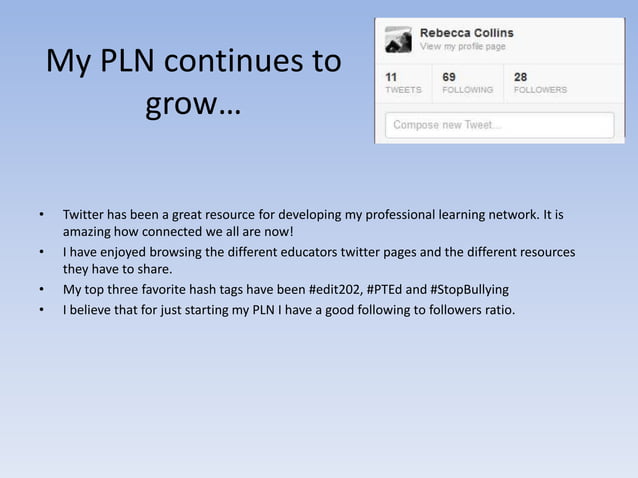 Professional learning network powerpoint | PPTX