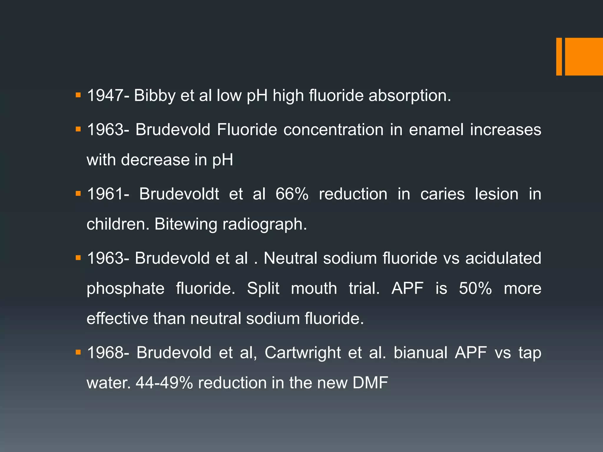 Professionally applied topical fluorides | PPTX