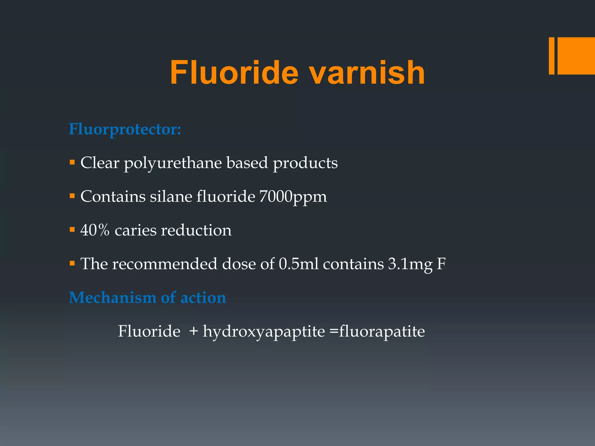 Professionally applied topical fluorides | PPTX