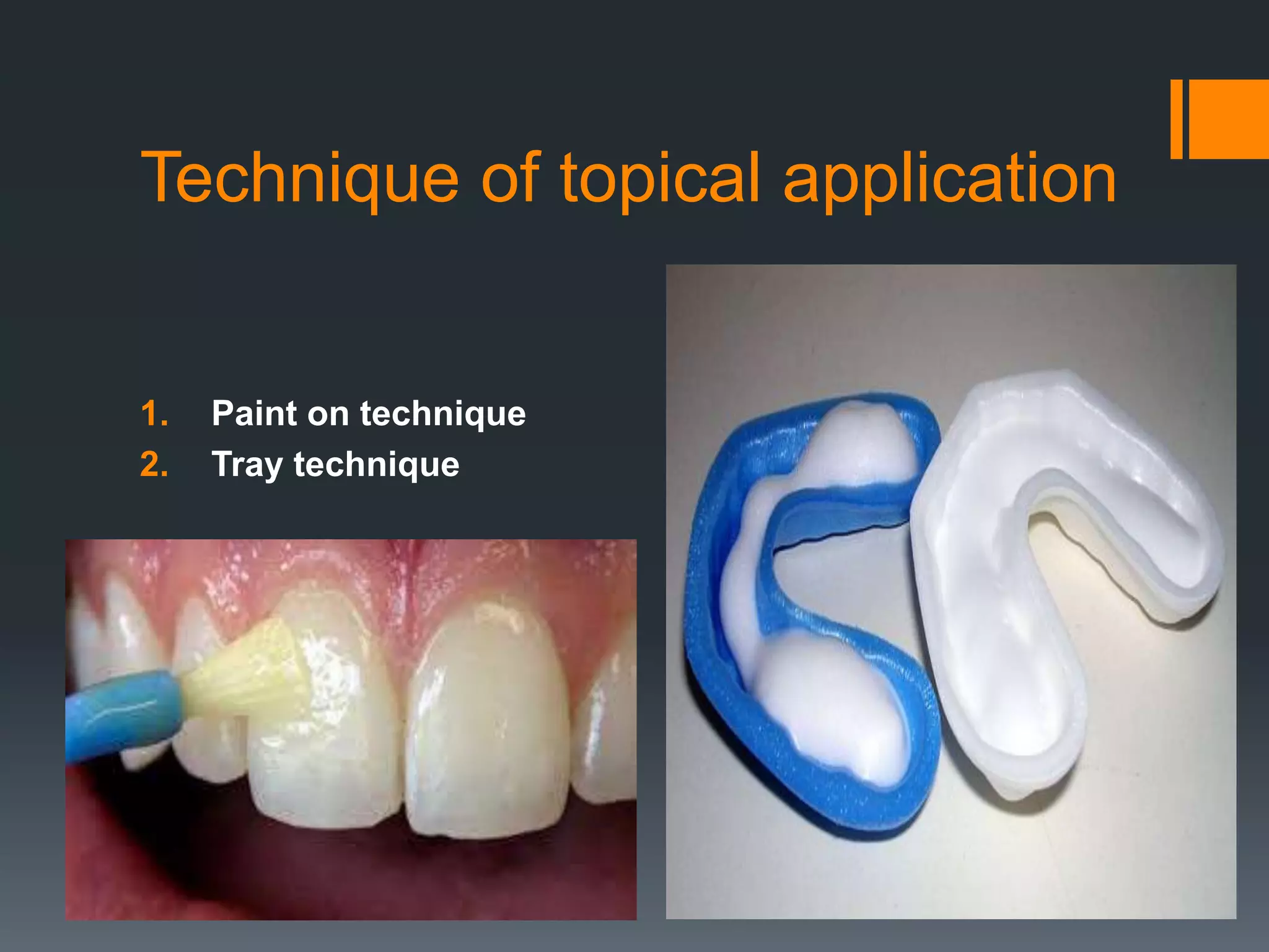 Professionally applied topical fluorides | PPTX
