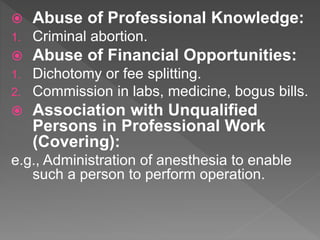 Professional misconduct | PPTX