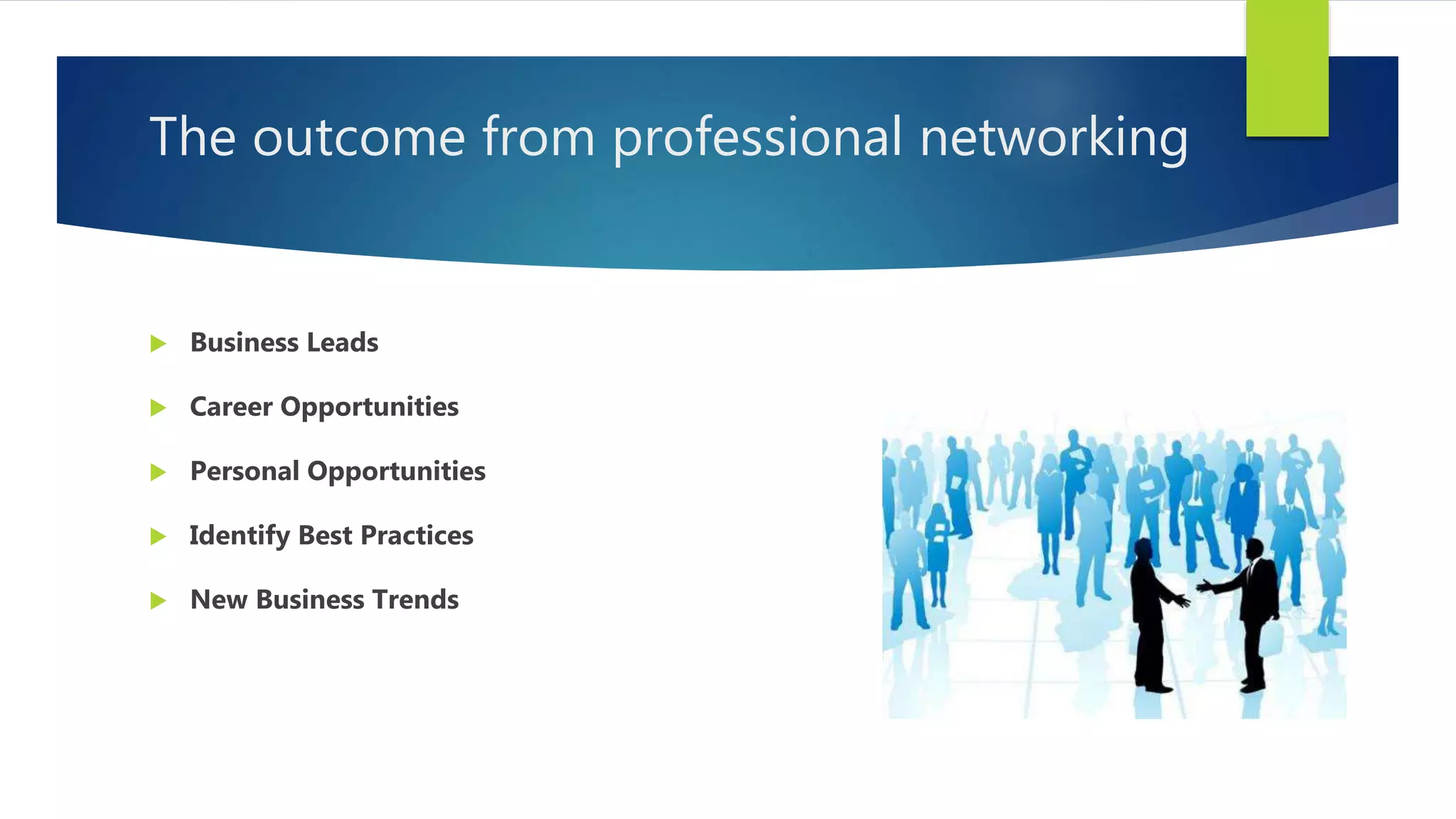 Professional networking | PPTX