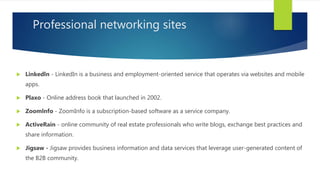 Professional networking | PPTX