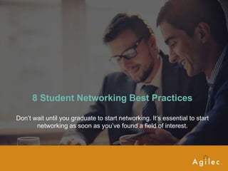 Professional Networking as a New Graduate | PPTX