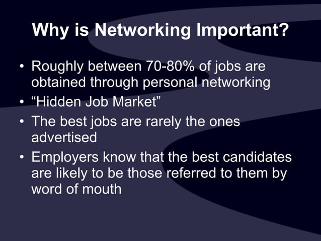 Professional Networking Power Point | PPT
