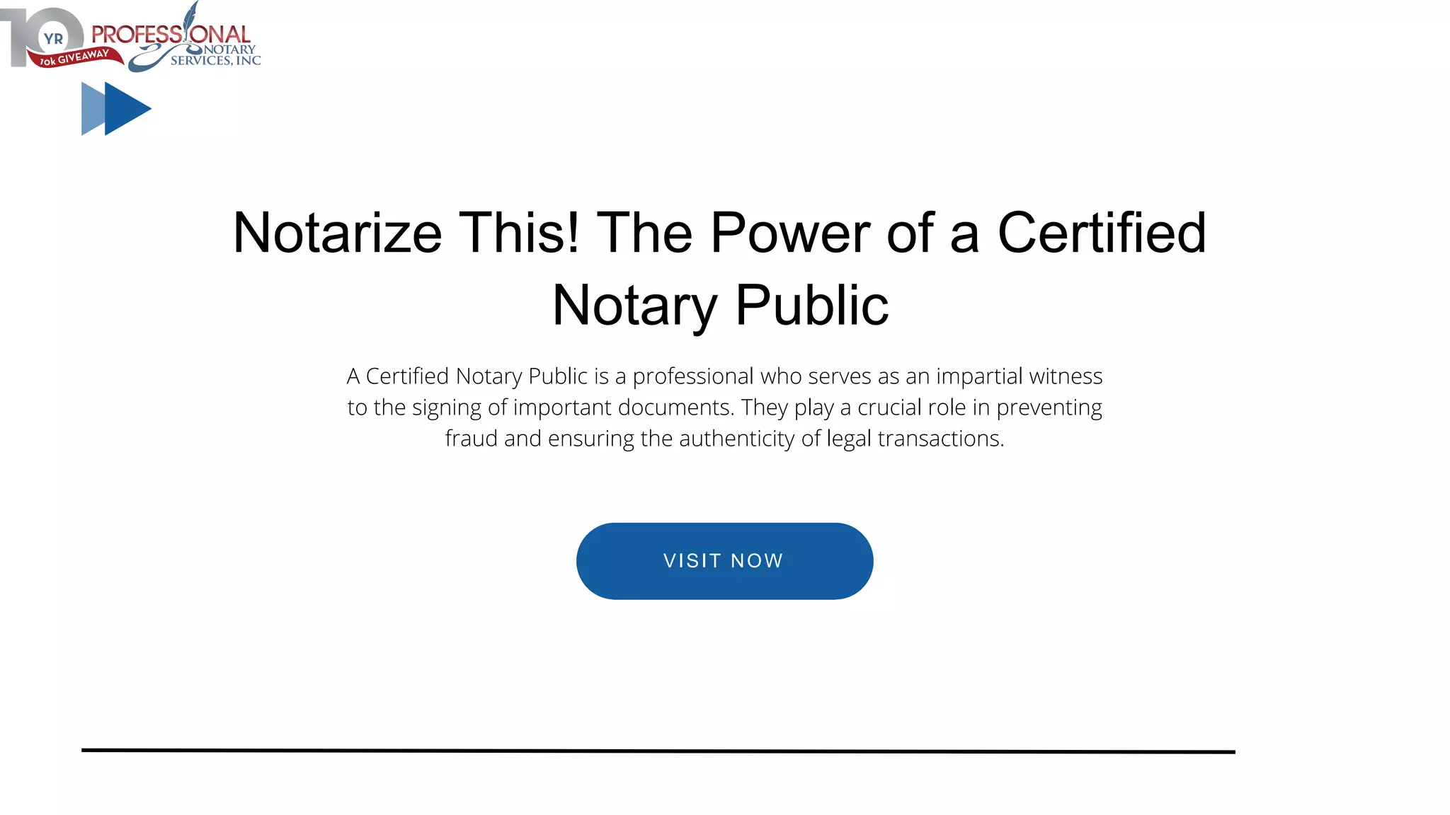 PROFESSIONAL NOTARY SERVICES | PPT