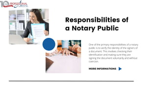 PROFESSIONAL NOTARY SERVICES | PPTX