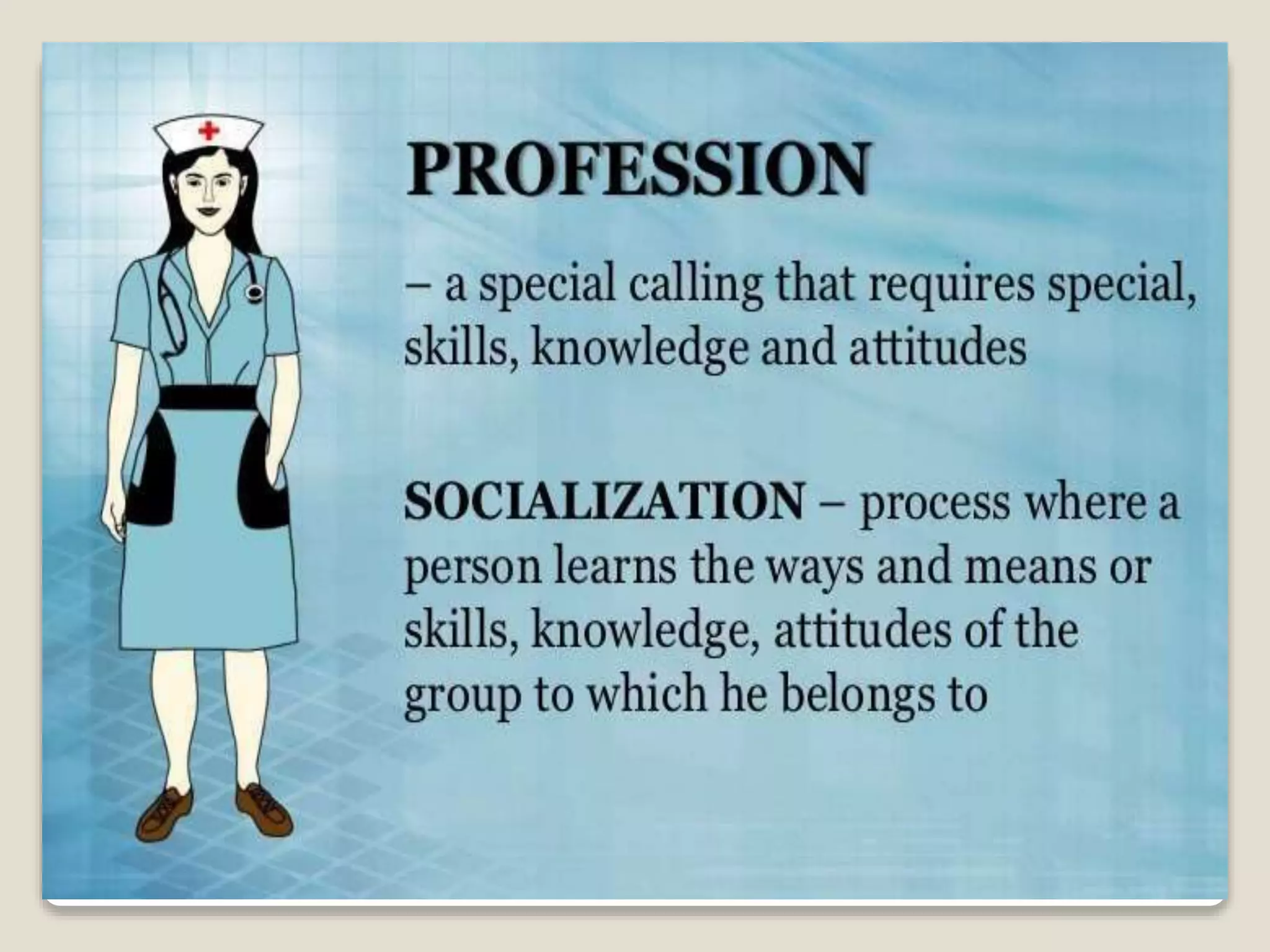 Professional nursing concepts and practice | PPTX