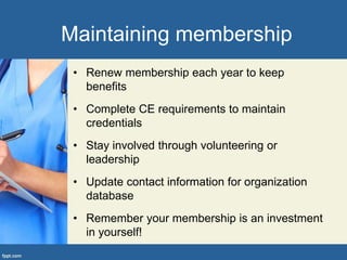 Professional Nursing Organizations ppptt | PPT