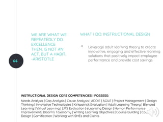 Ranjini Malhotra, Instructional Designer | PPTX