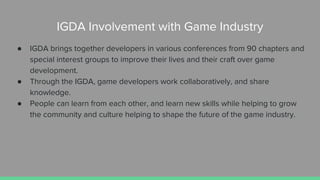 IGDA & TIGA | PPT