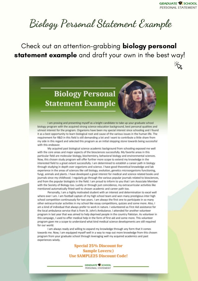 Stunning Personal Statement Samples to Write on Your Own like a Pro!