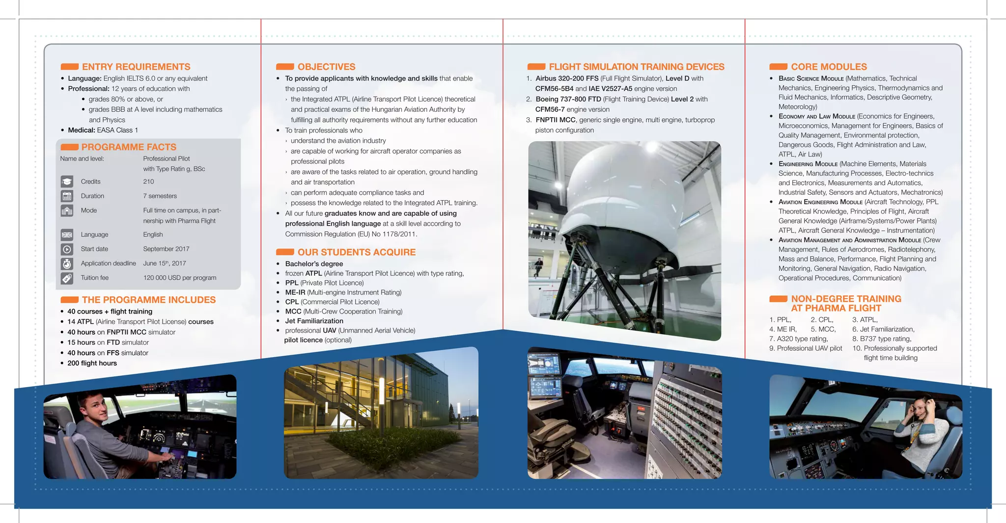 Professional pilot program / Study Abroad / consultants | PDF