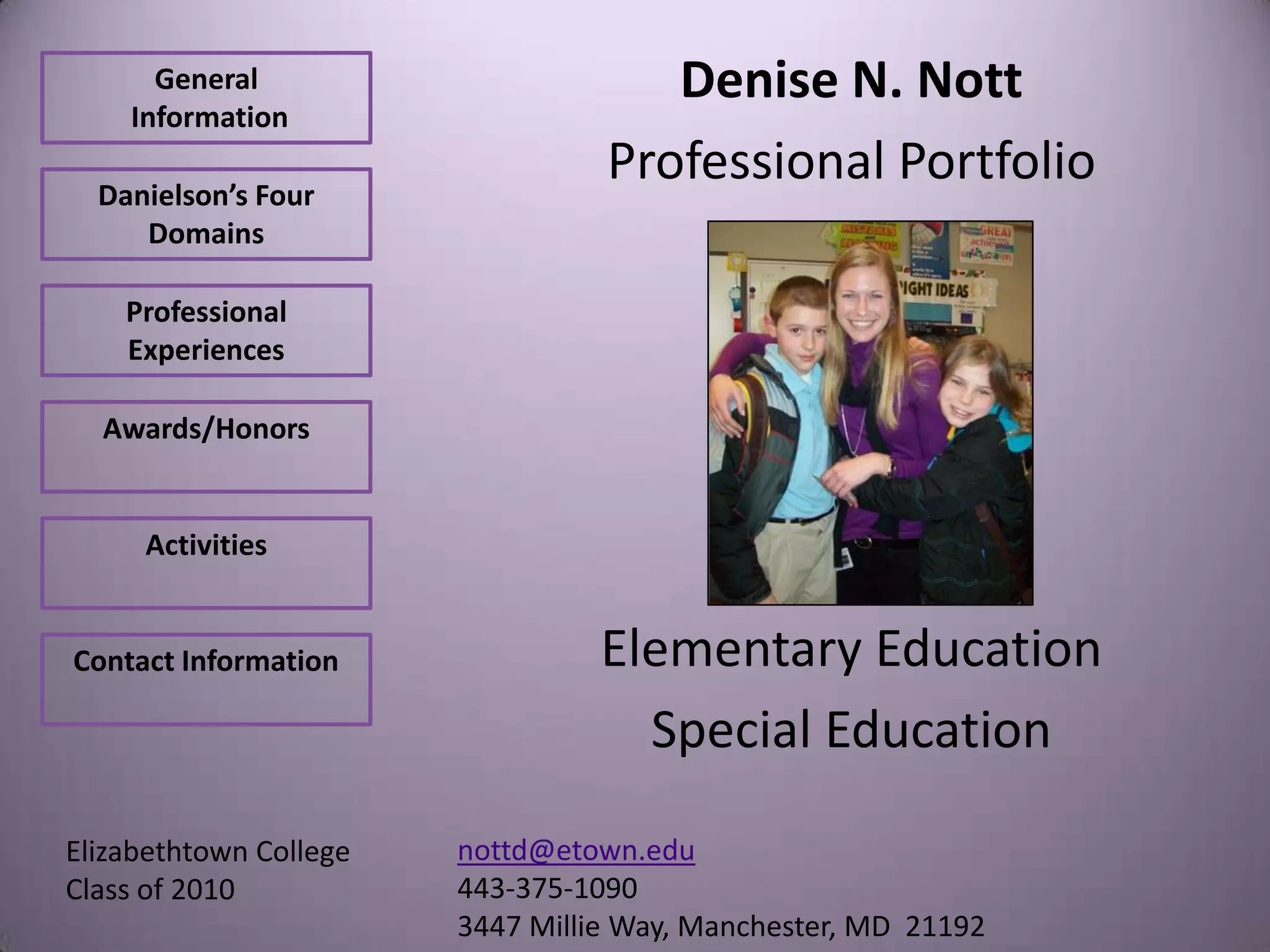 Professional portfolio | PPTX