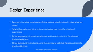 Ariella Mirvis Professional Instructional Design Portfolio | PPT