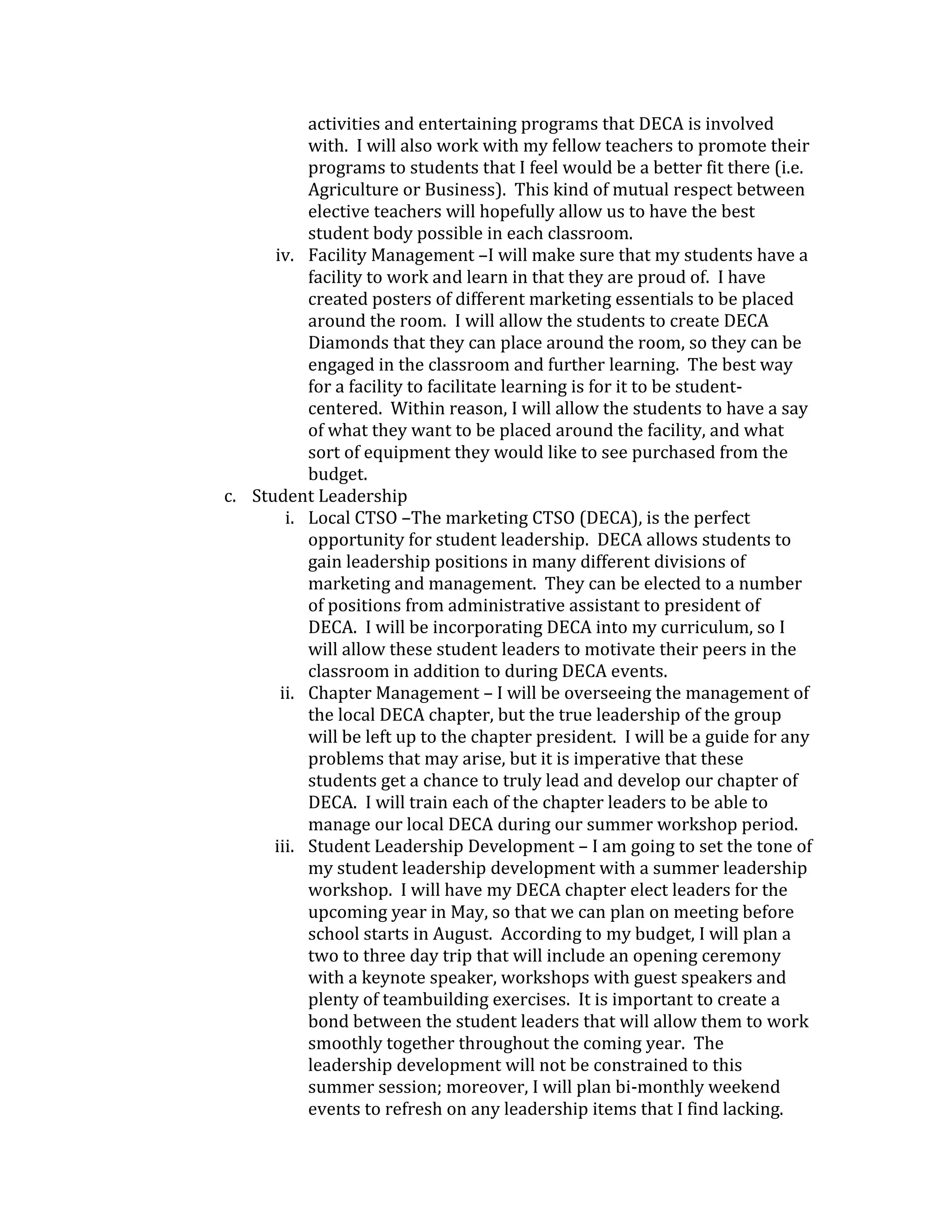 Professional Portfolio Outline Revised | DOCX