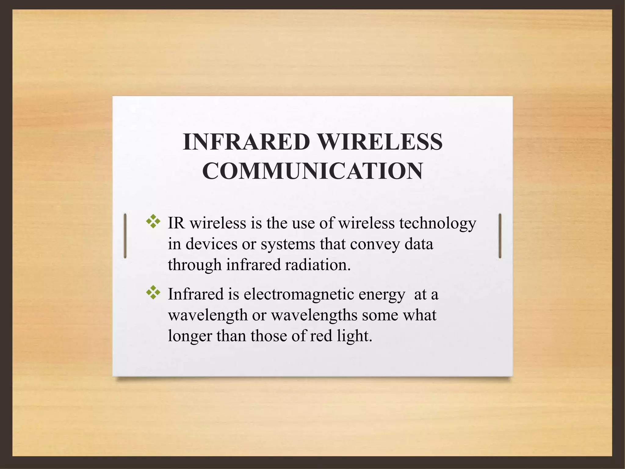wireless communication systems | PPT