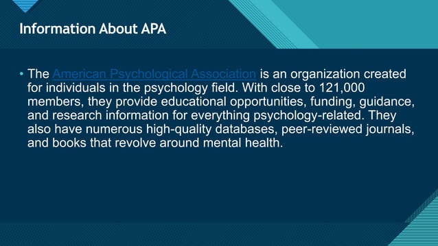 APA referencing Style | PPT