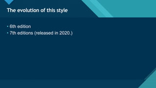 APA referencing Style | PPTX