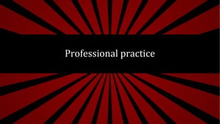 Professional practice | ODP