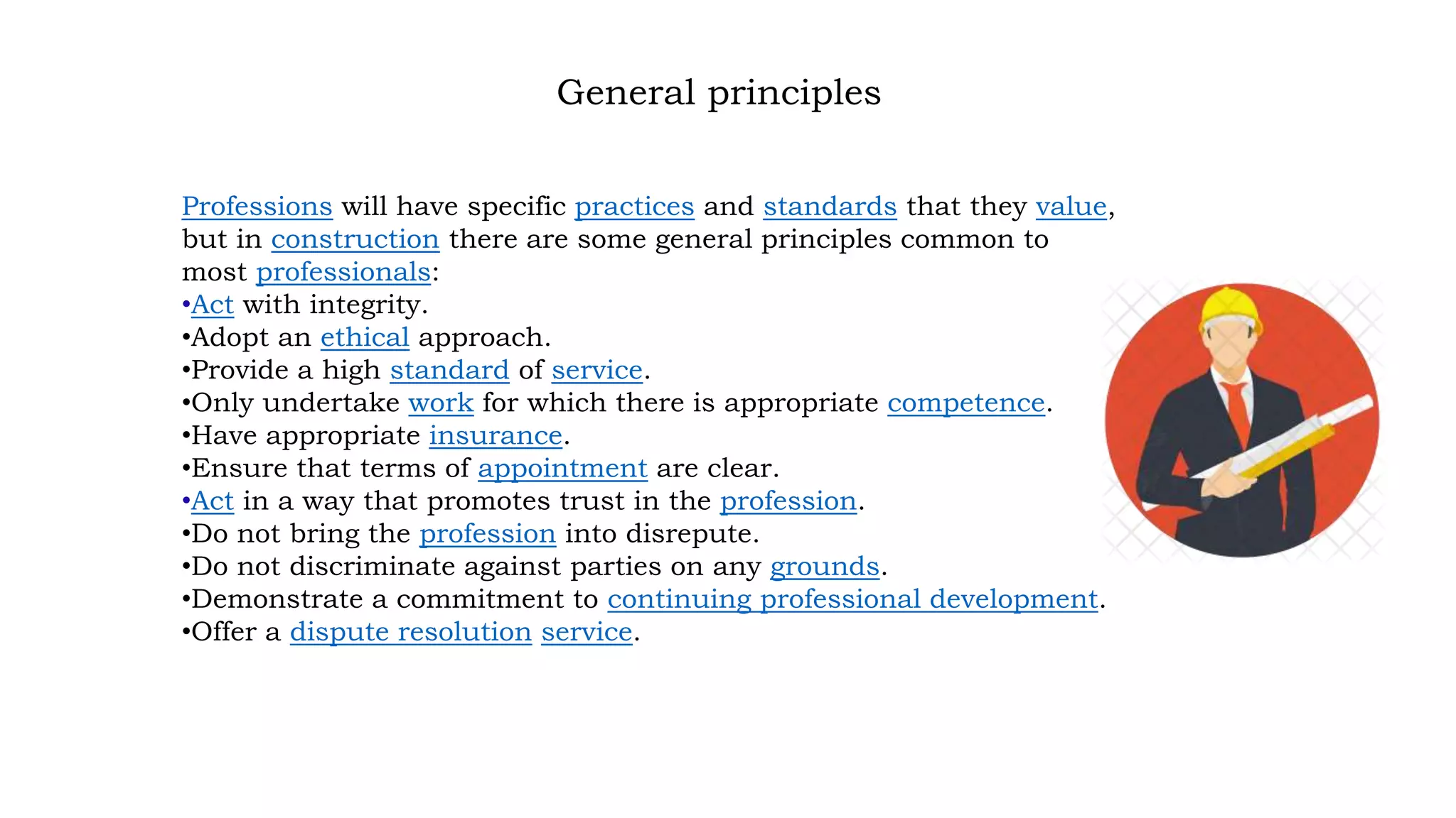 Professional practice | PPTX