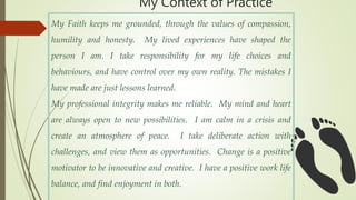 Professional Practice Framework - Edited Version | PPTX