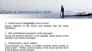 Communication Or Common Skills | PPTX