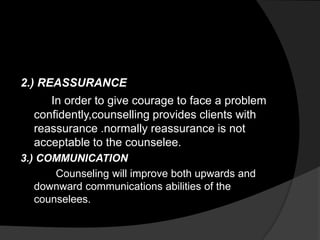 Professional preparation &training for counselling | PPTX