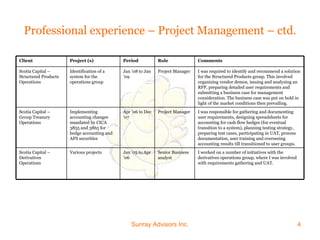 Professional Profile | PPT