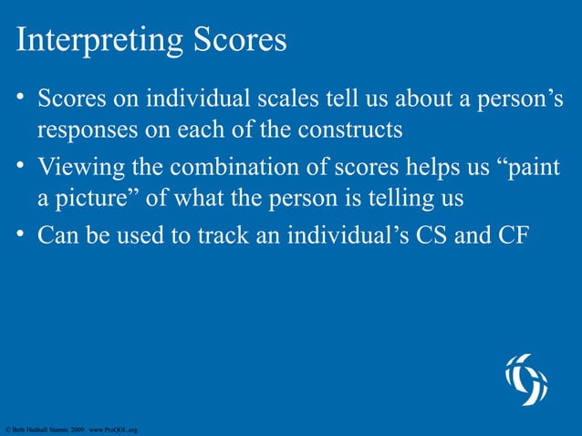 Compassion Satisfaction and Compassion Fatigue | PPT | Mental Health ...