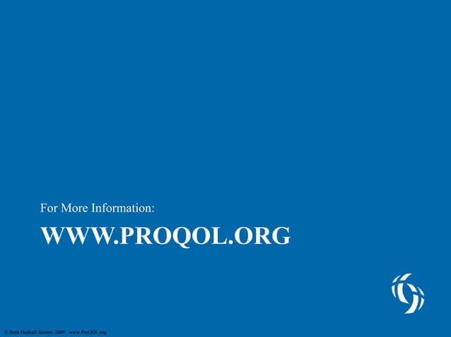 Compassion Satisfaction and Compassion Fatigue | PPT | Mental Health ...