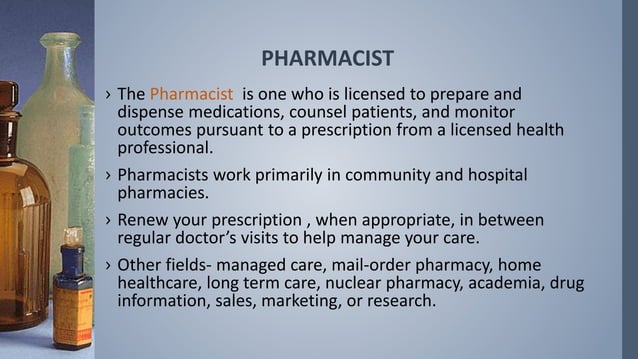 Professional relations and practice of hospital pharmacist.pptx