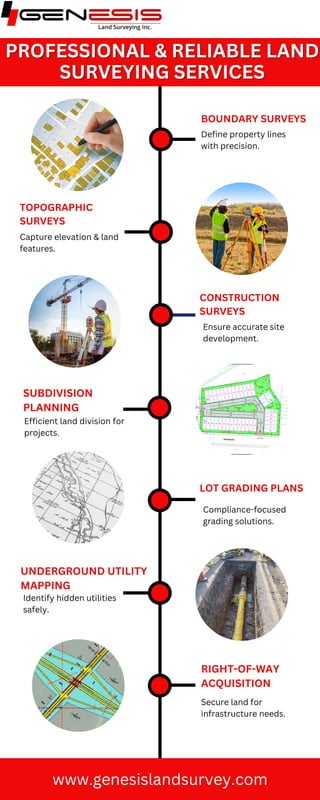 Professional & Reliable Land Surveying Services – Genesis Land Survey | PDF