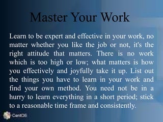 Professional responsibilities | PPTX