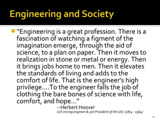 Professional responsibility and the role of the engineer | PPT