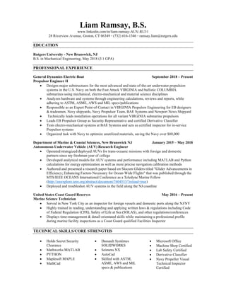 Ramsay Professional Resume | PDF