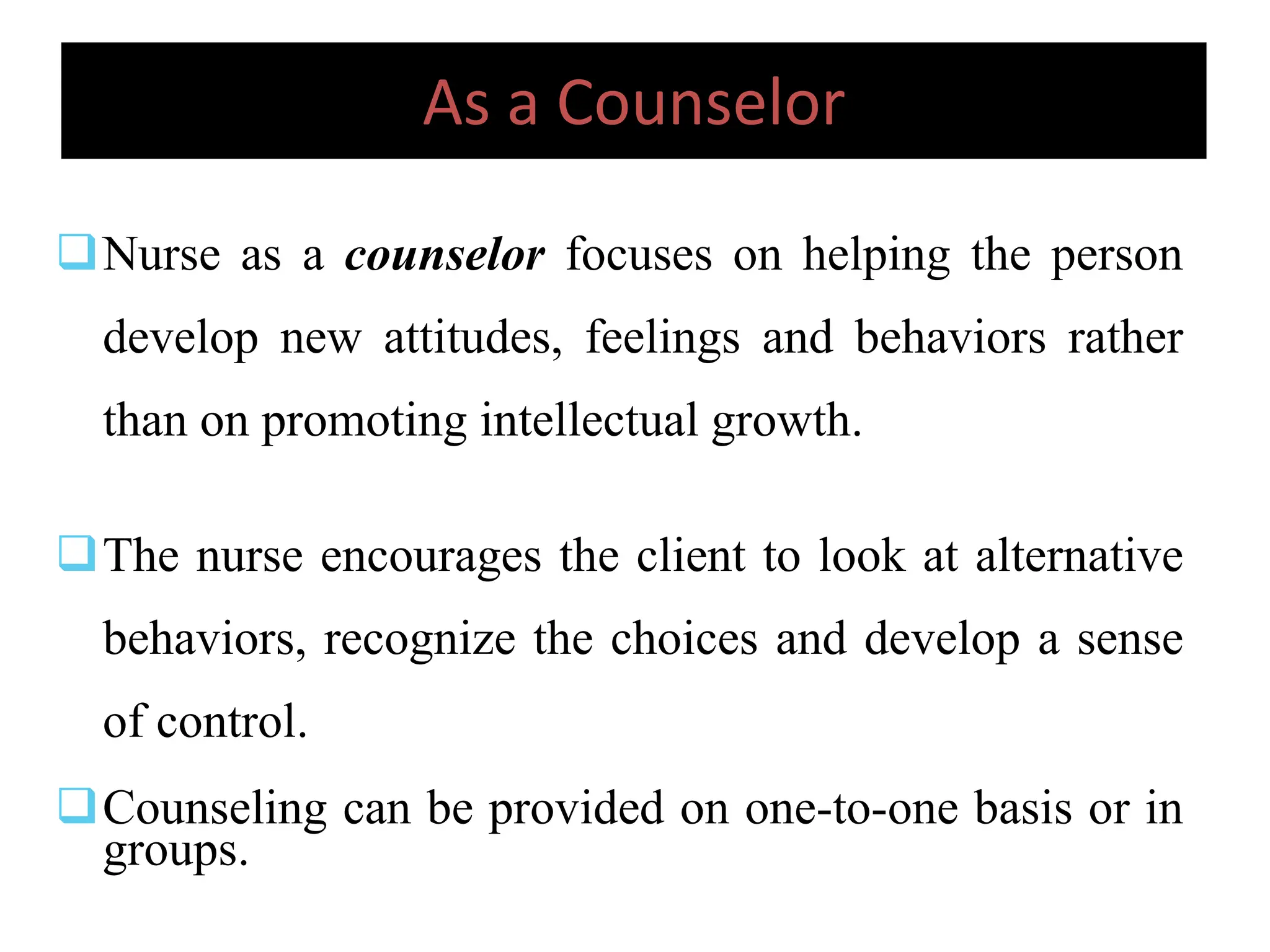 PROFESSIONAL ROLES OF A NURSE.pptx