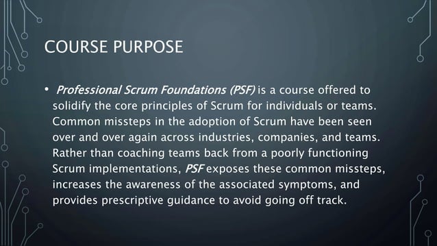 Professional scrum foundation | PPT
