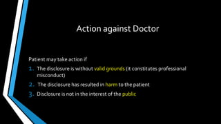 Professional Secrecy: Forensic Medicine Lecture | PPTX