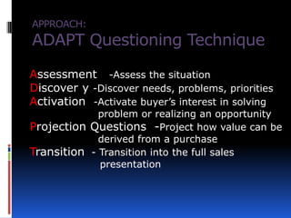 Professional selling | PPTX