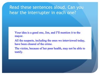 Professional Sentence Patterns for Police Officers: Part II | PPT