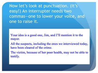 Professional Sentence Patterns for Police Officers: Part II | PPTX