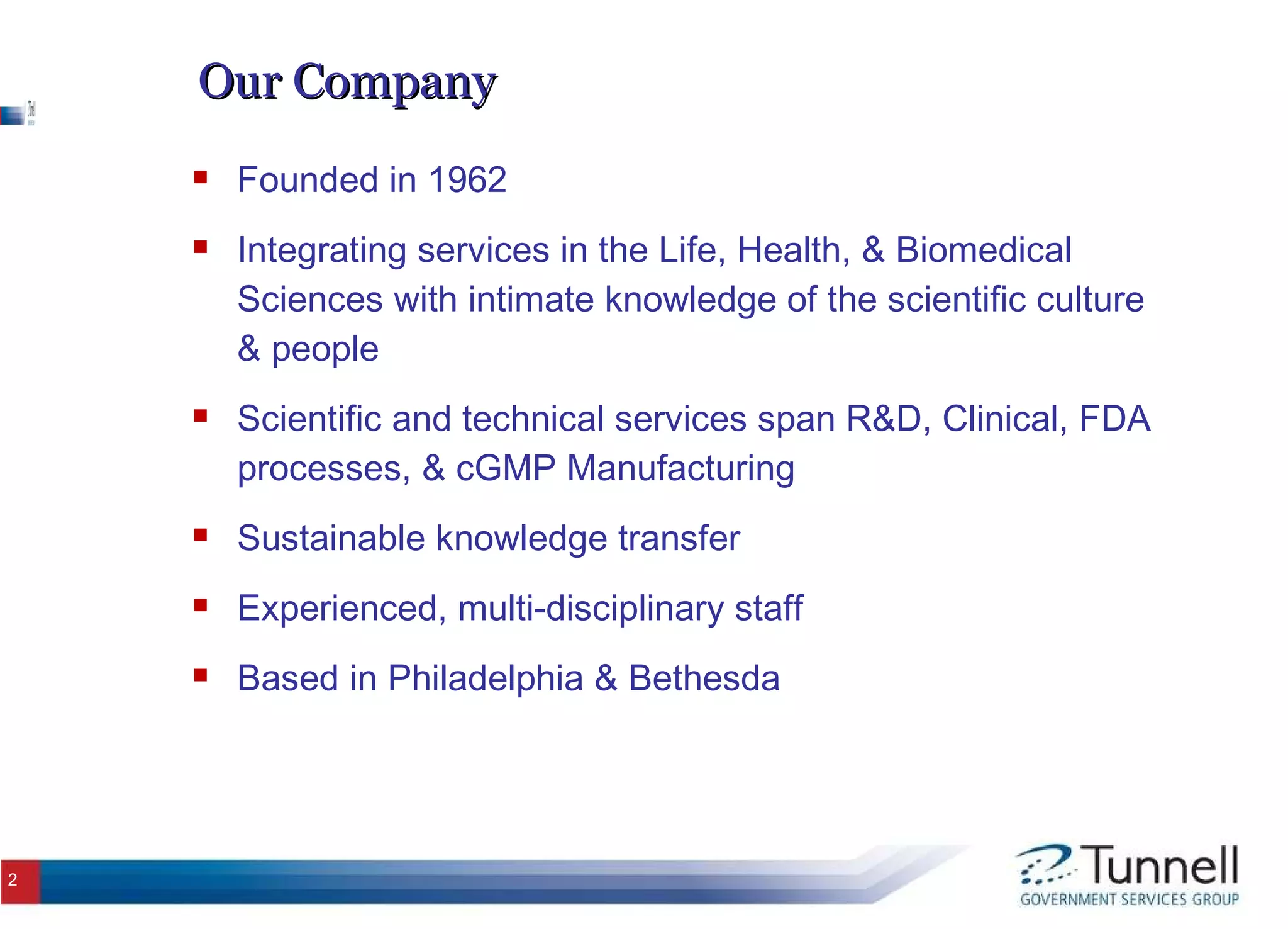 Professional Services Snapshot Overview | PPT