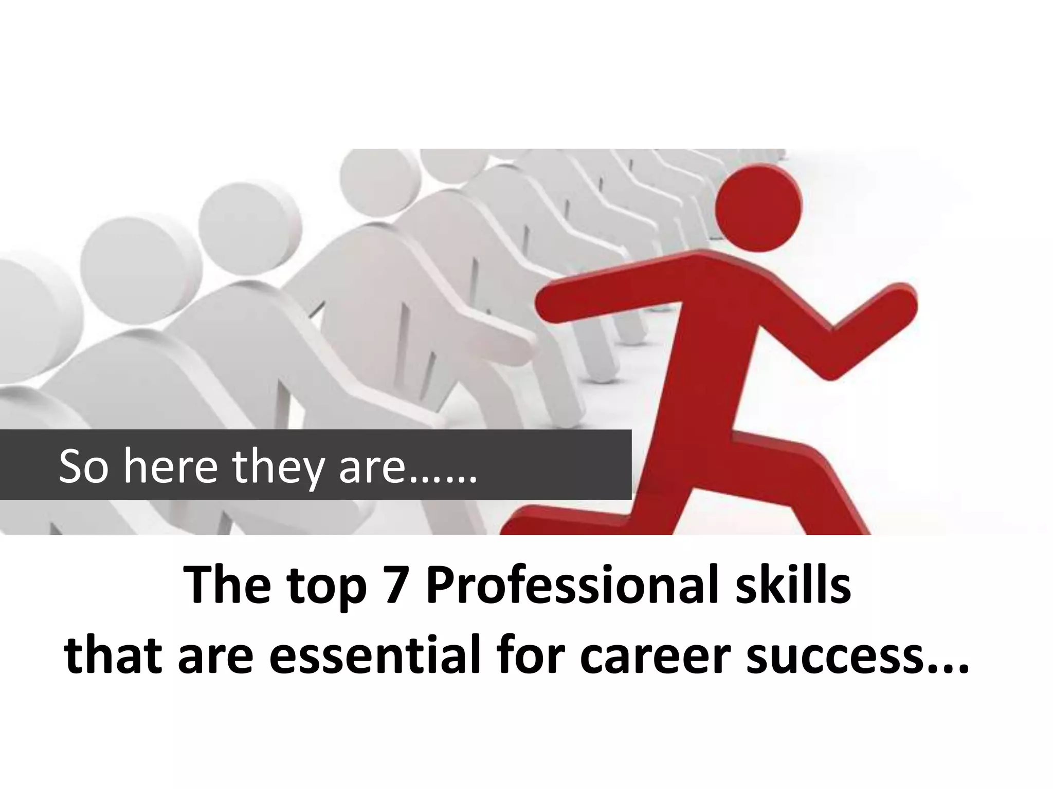 Professional Skills to a Successful Career | PPTX