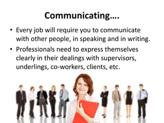 Professional Skills to a Successful Career | PPTX