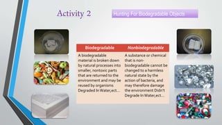 Biodegradable, Making Seaweed Bio-Plastic IDM12 | PPTX
