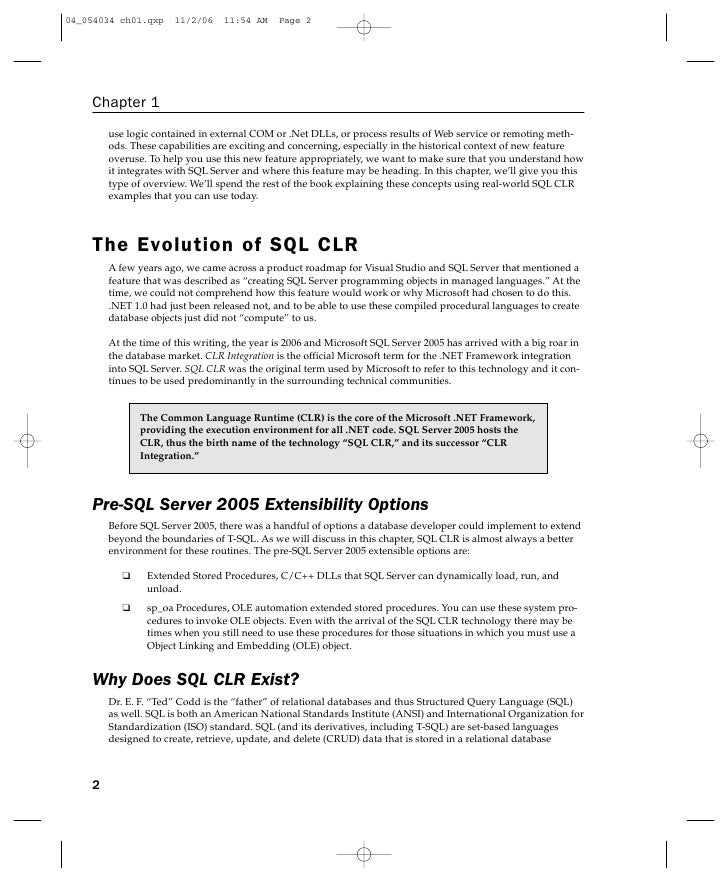 Professional Sql Server 2005 Clr Programming
