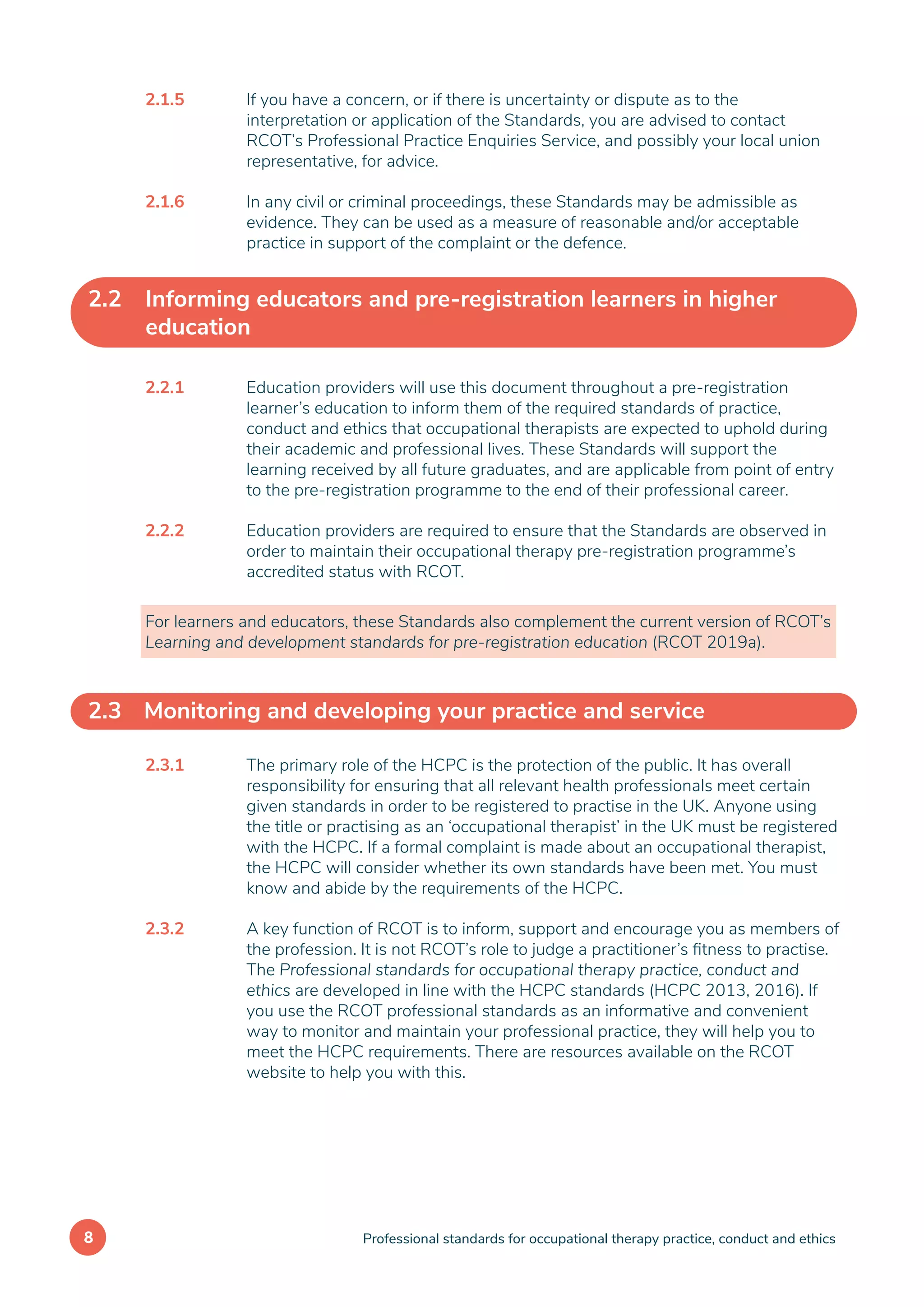Professional Standards for Occupational Therapy Practice, Conduct and Ethics.pdf