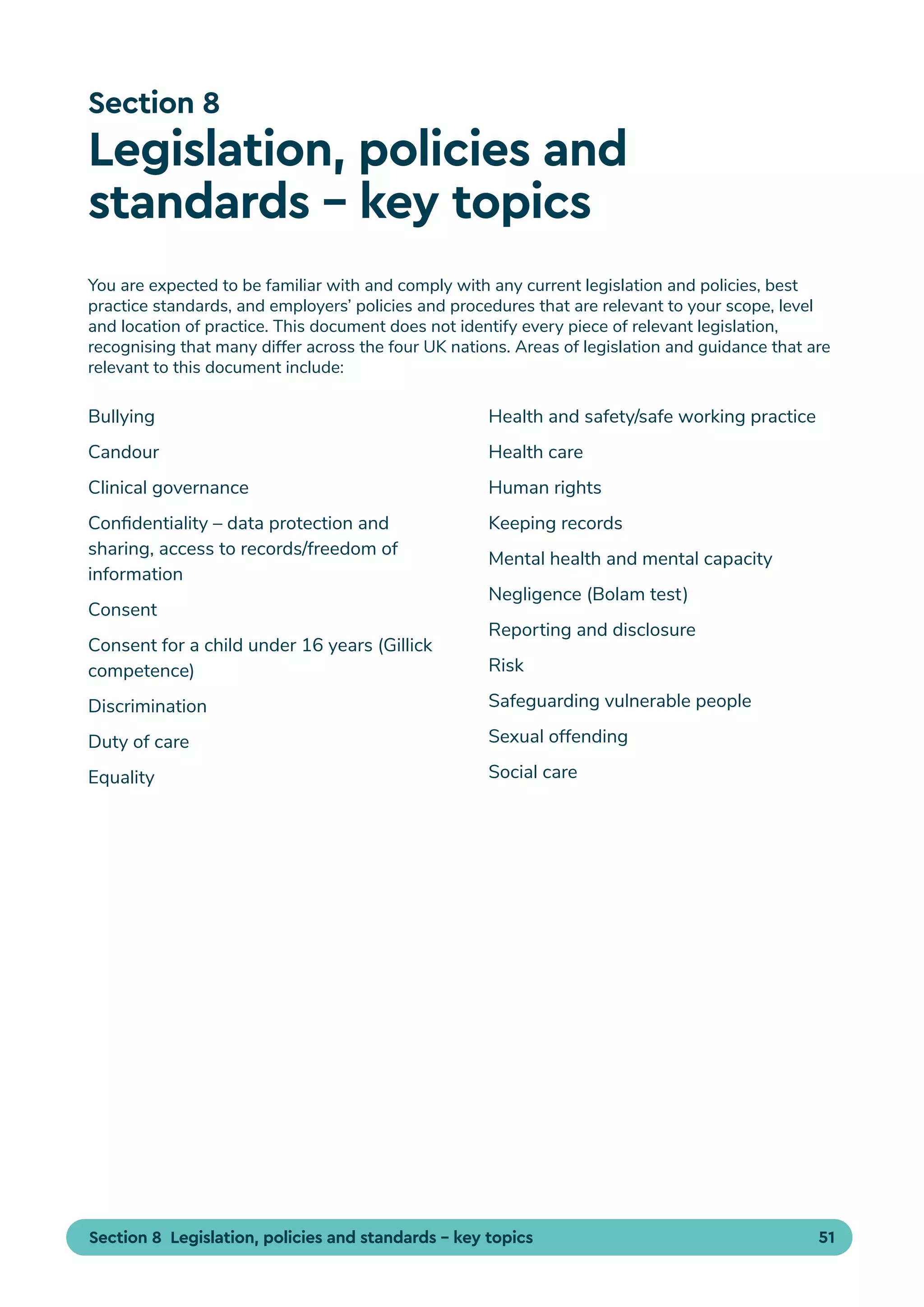 Professional Standards for Occupational Therapy Practice, Conduct and ...