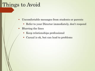 Professional Standards: Social Media and Professionalism | PPT